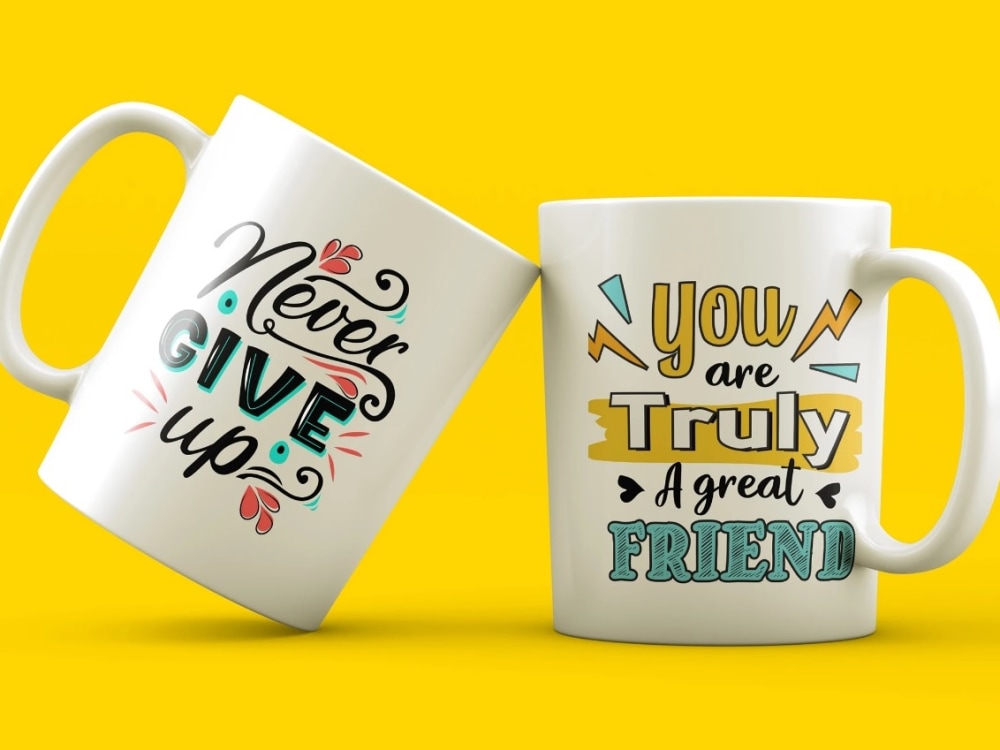 A custom coffee mug design | Upwork