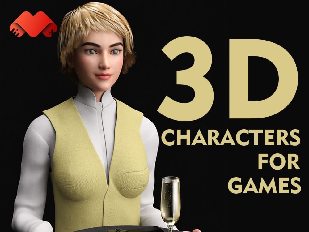 3D realistic character model rigging and animation | Upwork