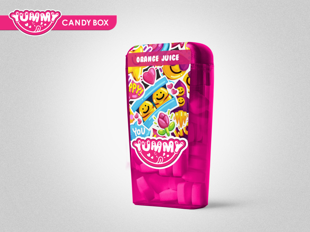 Different candy logo & packing design at a suitable time for you | Upwork