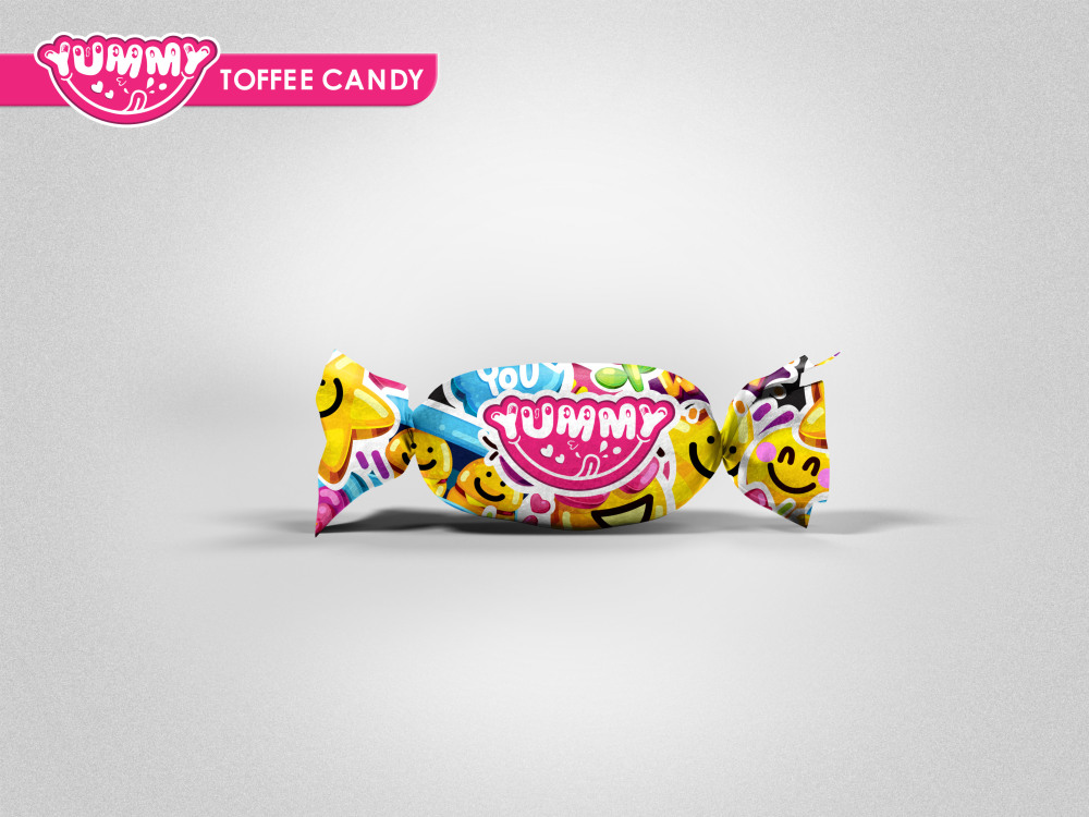 Different candy logo & packing design at a suitable time for you | Upwork