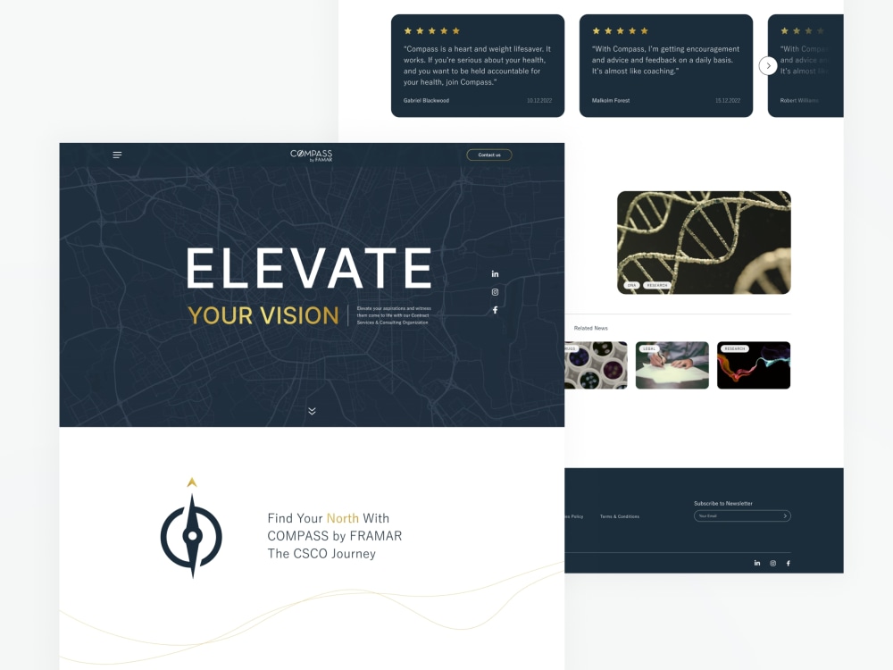 A Top-Notch Design for your Website or Landing Page | Upwork