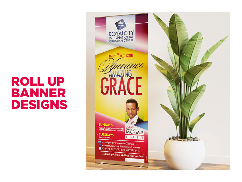Roll Up Banner Design for your Event, Conference, Trade Show or ...