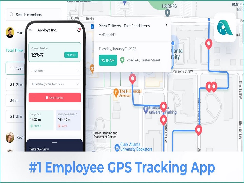 Geolocation App, GPS Live Tracking App, Location Tracking App, Map App | Upwork
