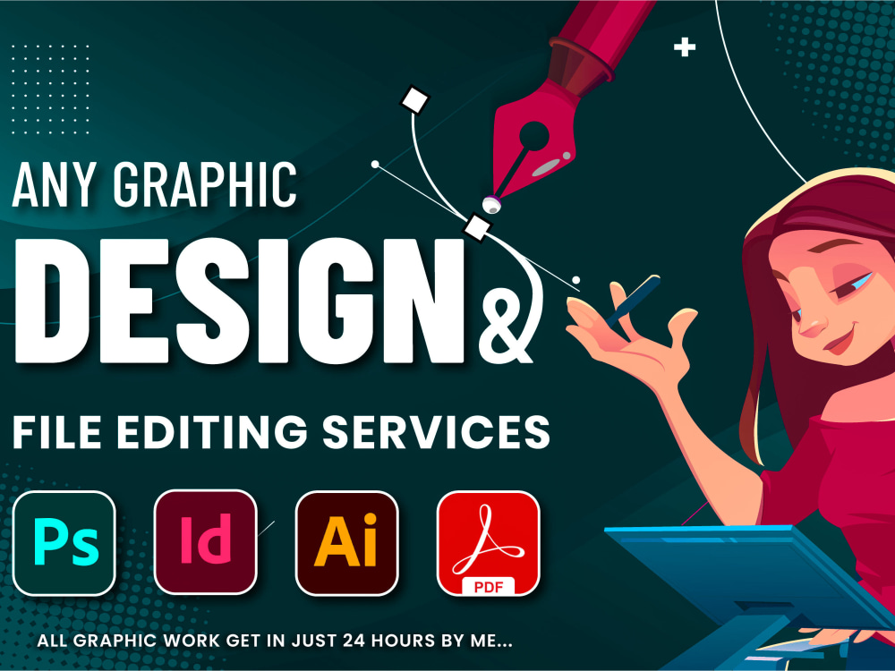 Professional graphic designer for your graphic design, logo design | Upwork
