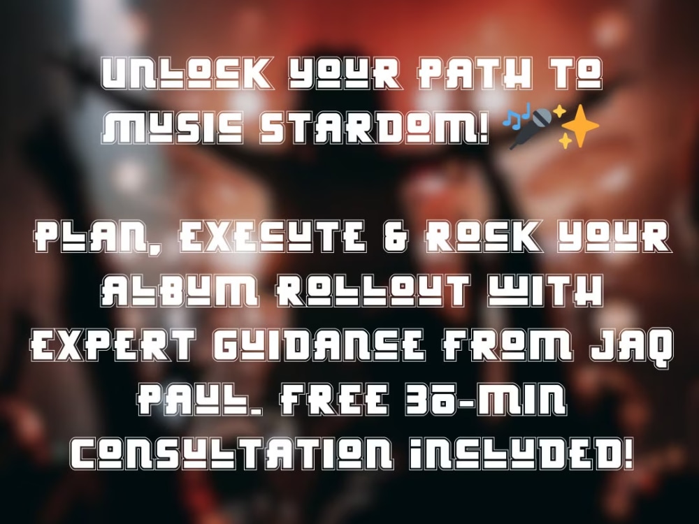 Template to help plan your album rollout | Upwork