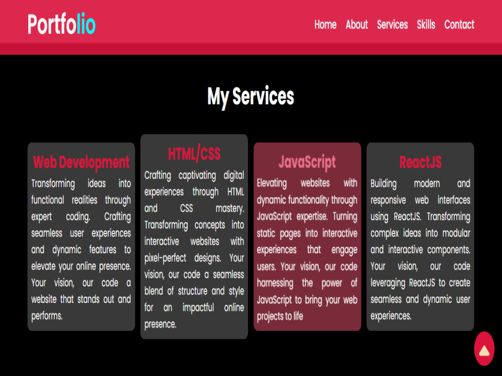 Personal Portfolio Website Template. | Upwork