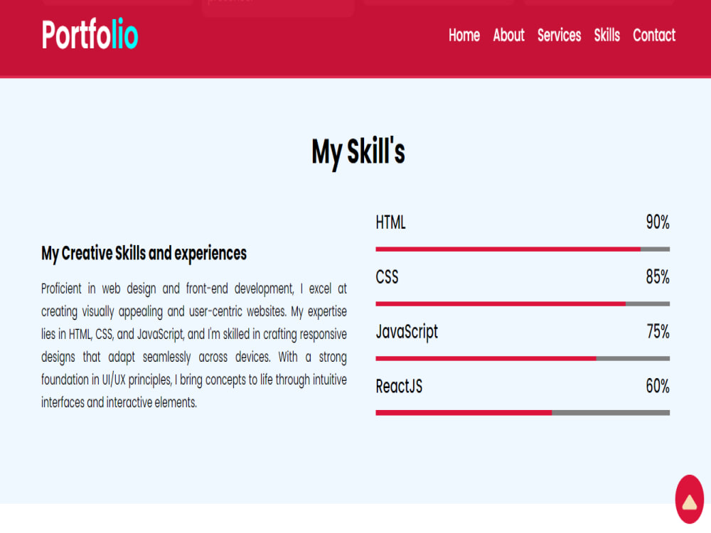 Personal Portfolio Website Template. | Upwork