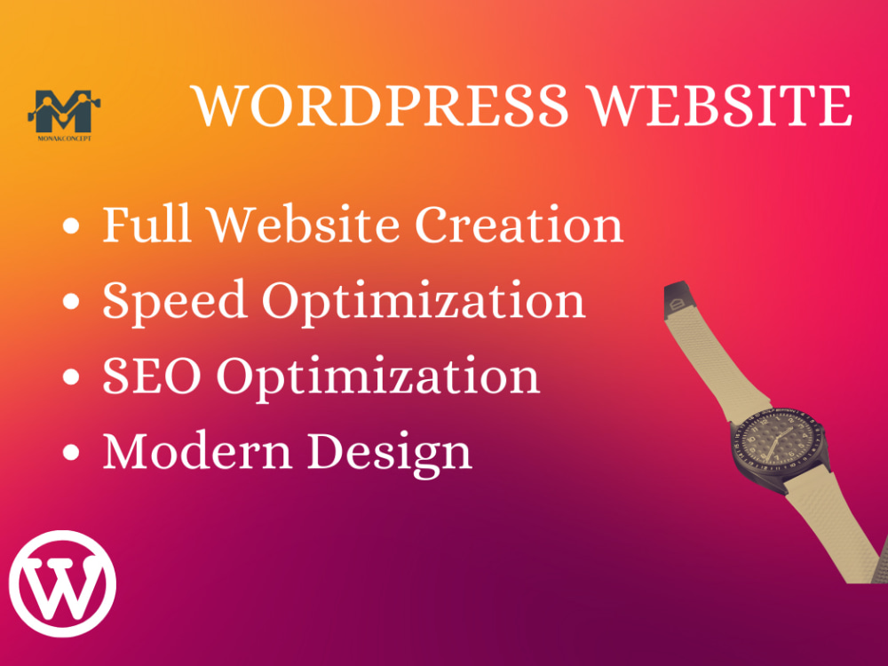 A converting website design using WordPress | Upwork