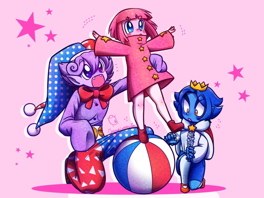 Bright and colorful anime-inspired drawing. | Upwork