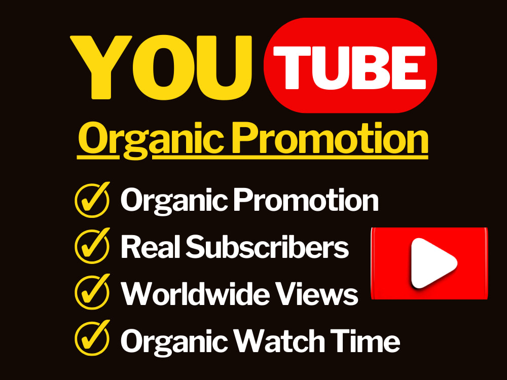 YouTube channel promotion for subscriber growth and YouTube ...