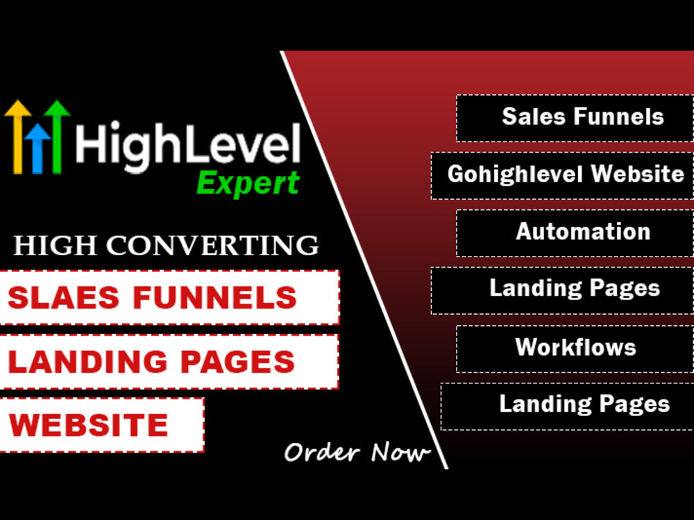 Gohighlevel Sales Funnel, GHL Automation, GHL Website, Gohighlevel ...