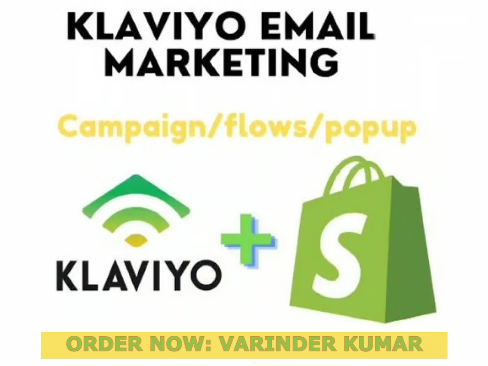 Klaviyo| klaviyo email marketing| klaviyo expert| Setup klaviyo flow ... Klaviyo| klaviyo email marketing| klaviyo expert| Setup klaviyo flow ...