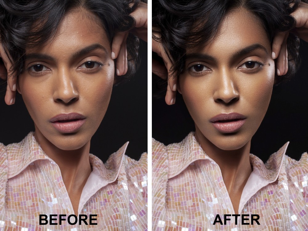 Skin retouch edit fashion model portrait photo | Upwork