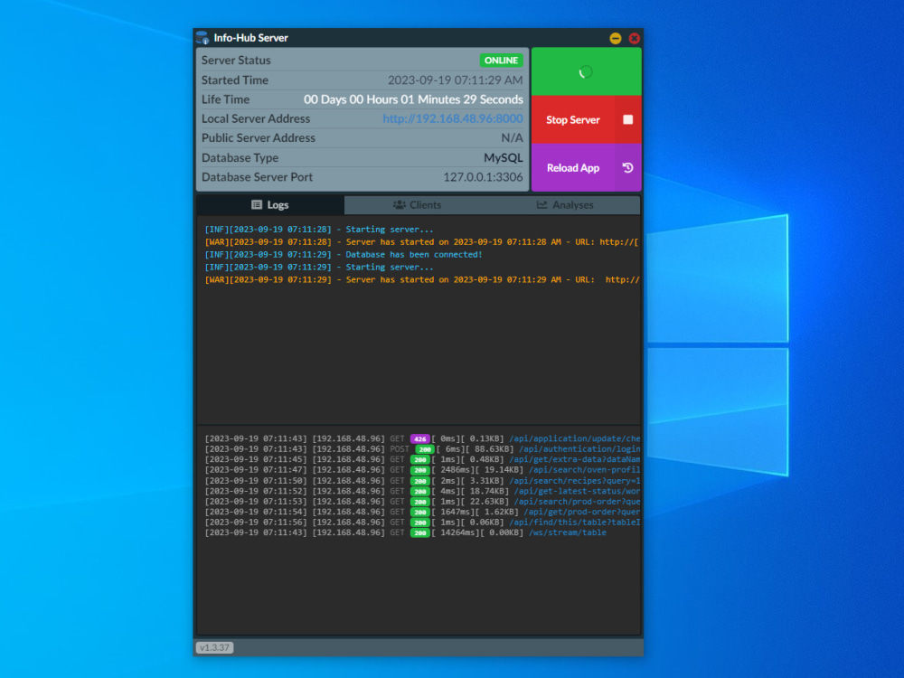A beautiful desktop application with modern frontend technology | Upwork