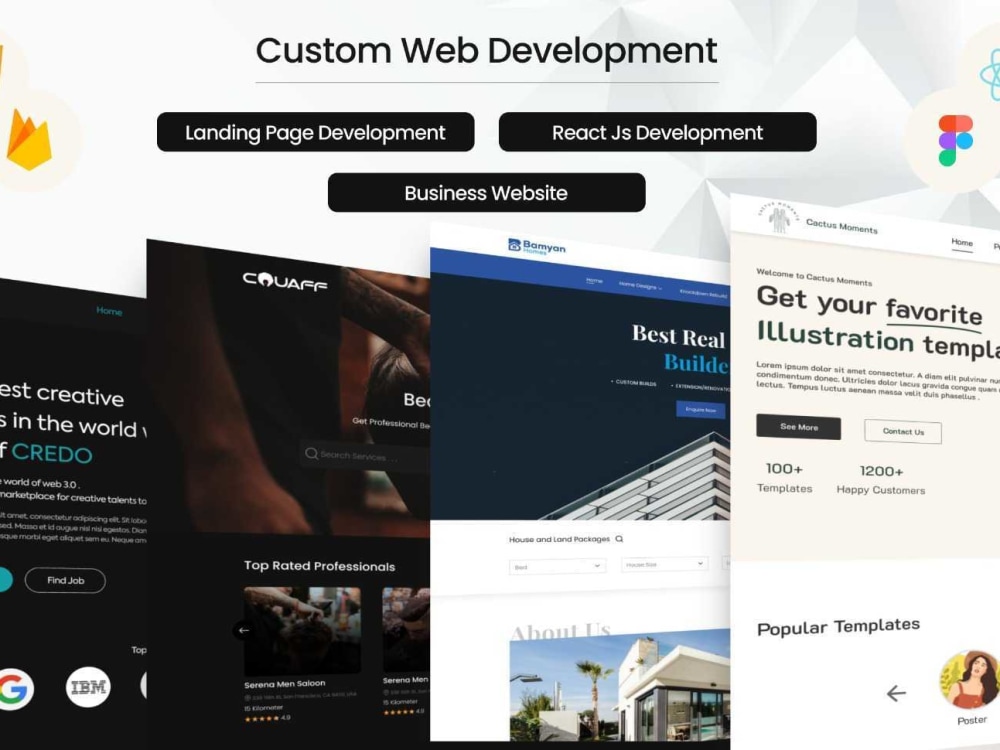 Website design/ landing page design/ SAAS expertise | Upwork