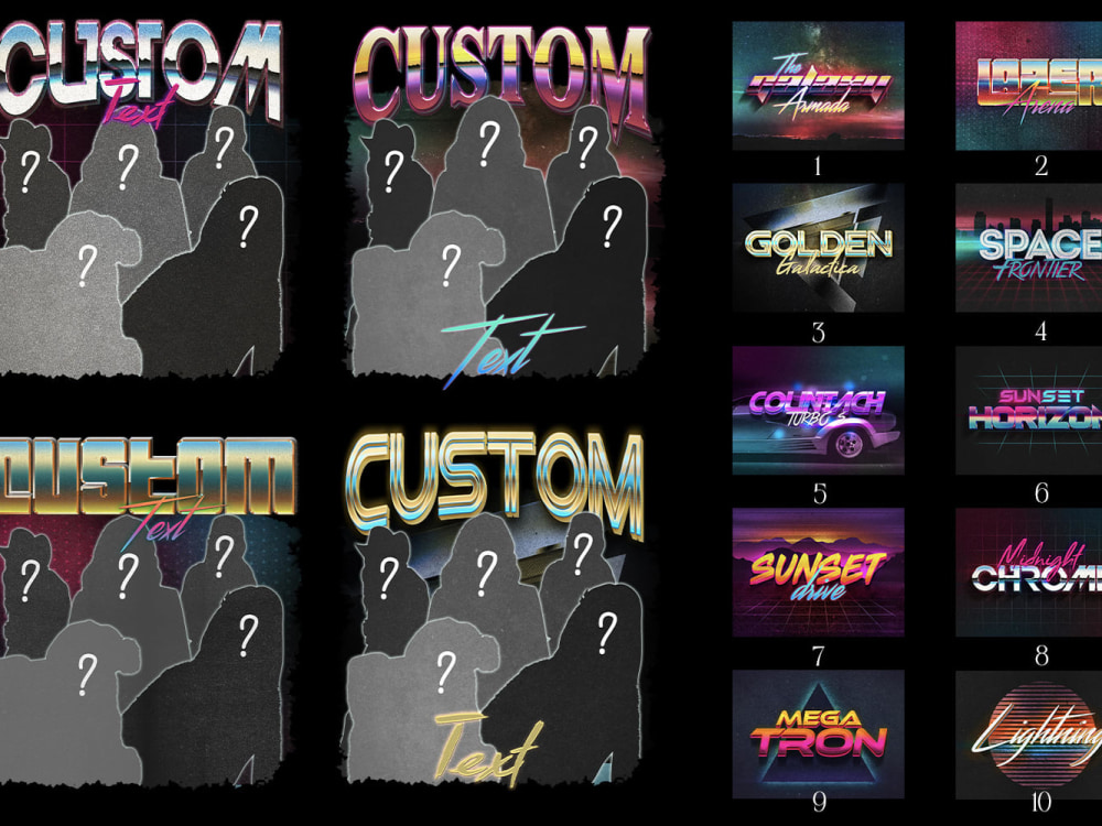 A fantastic custom your own bootleg shirt | Upwork