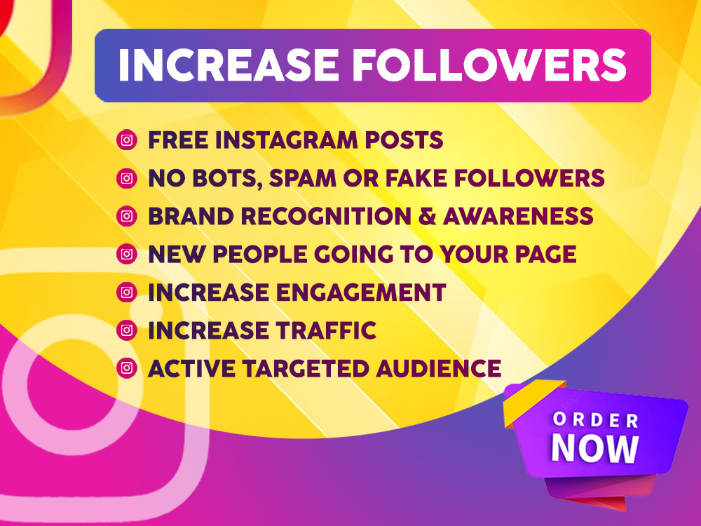 Instagram followers, promotion, fast organic growth, Instagram ...