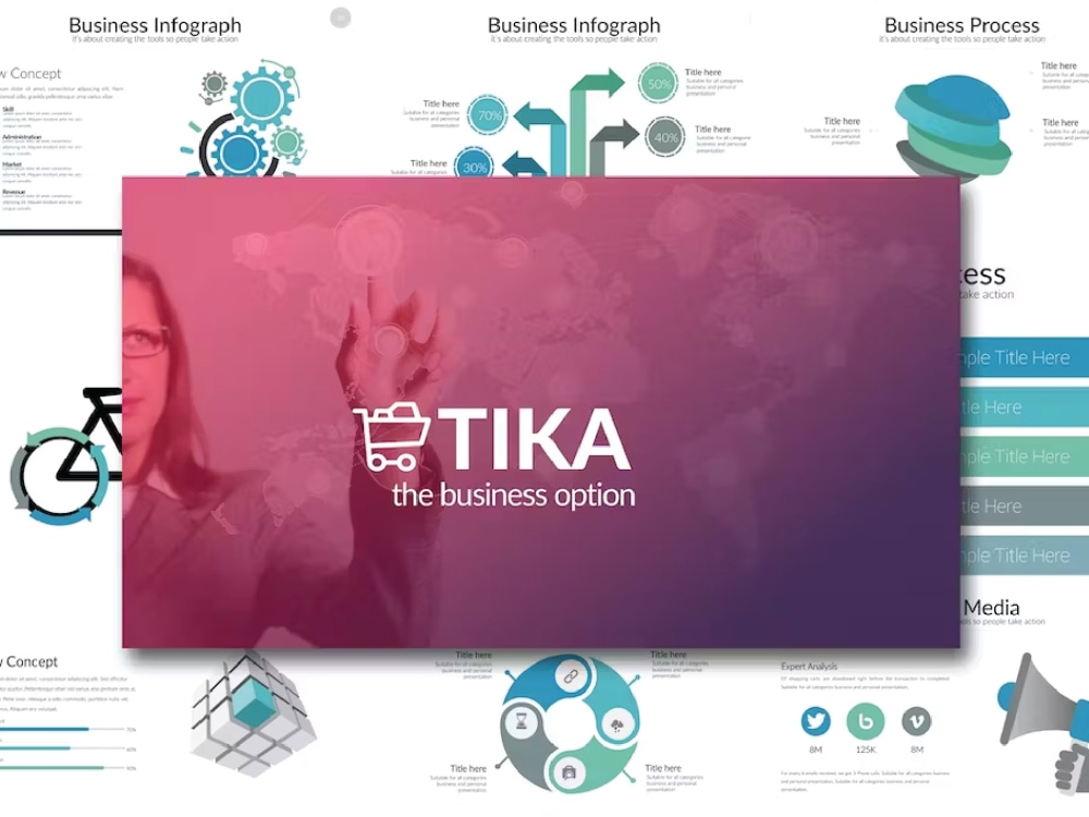 Modern presentation Design or redesign PPT, Pitch Deck, infographics | Upwork