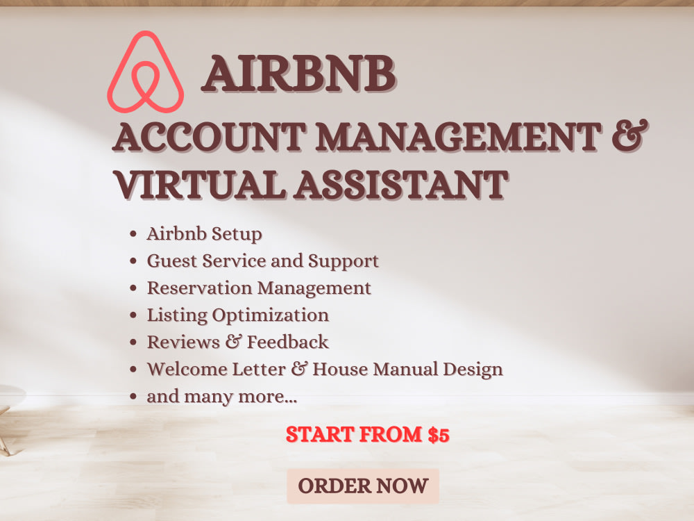 A Professional Airbnb Visual Assistant | Upwork