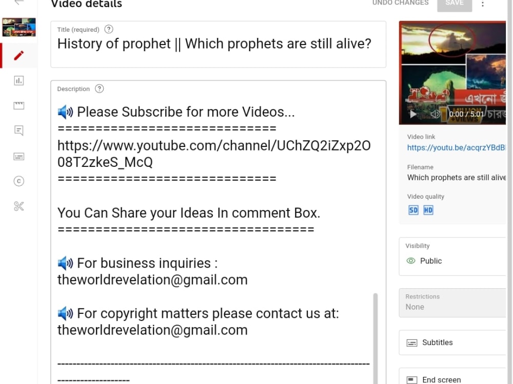 YouTube Channel Management and video SEO | Upwork