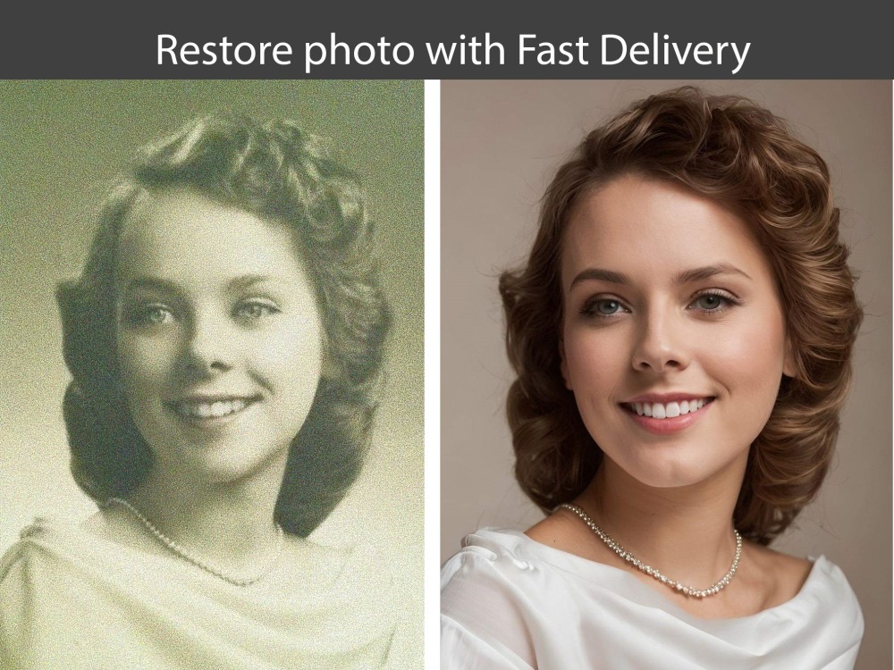 Restore old photos, fix, repair and colorize in 24 hours | Upwork