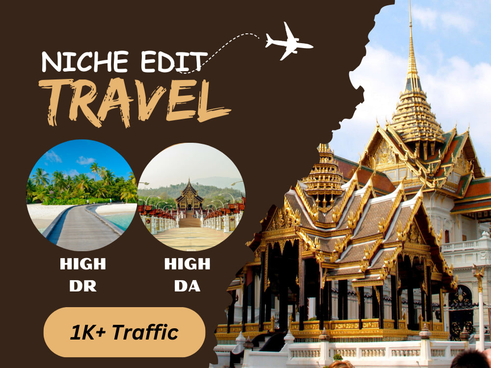 Guest post on travel niche with high authority travel backlinks | Upwork