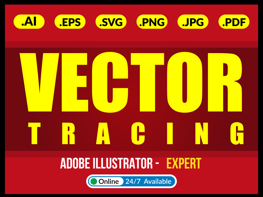 A professional vector tracing logo, vectorize logo, line art illustration | Upwork