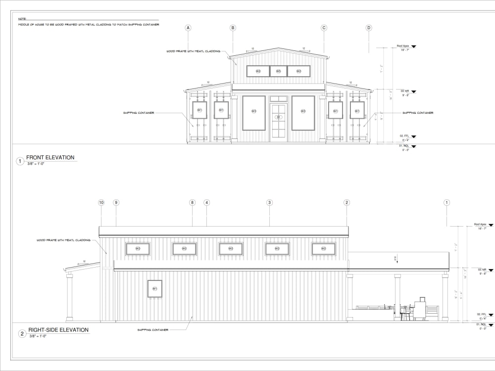 A complete set of construction drawings for your building permit | Upwork