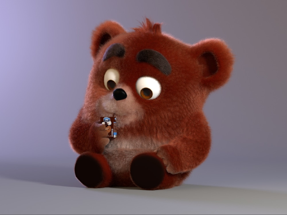 3D Grooming: creature's Fur. Cartoony Style done in Yeti or XGen | Upwork