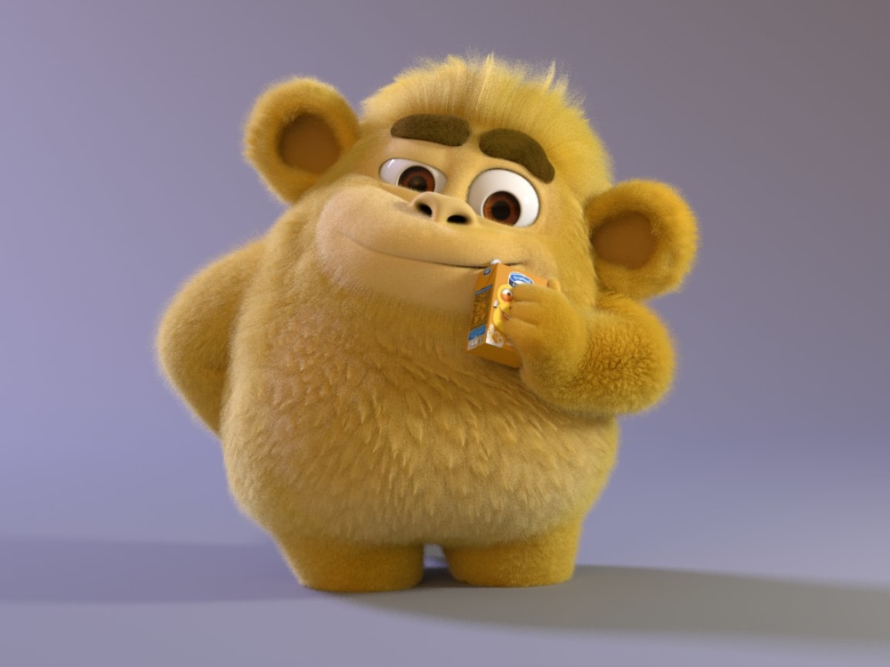 3D Grooming: creature's Fur. Cartoony Style done in Yeti or XGen | Upwork