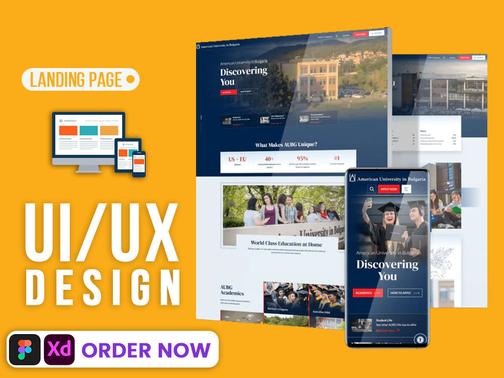Very attractive UI/UX design with prototype for Mobile and Website | Upwork