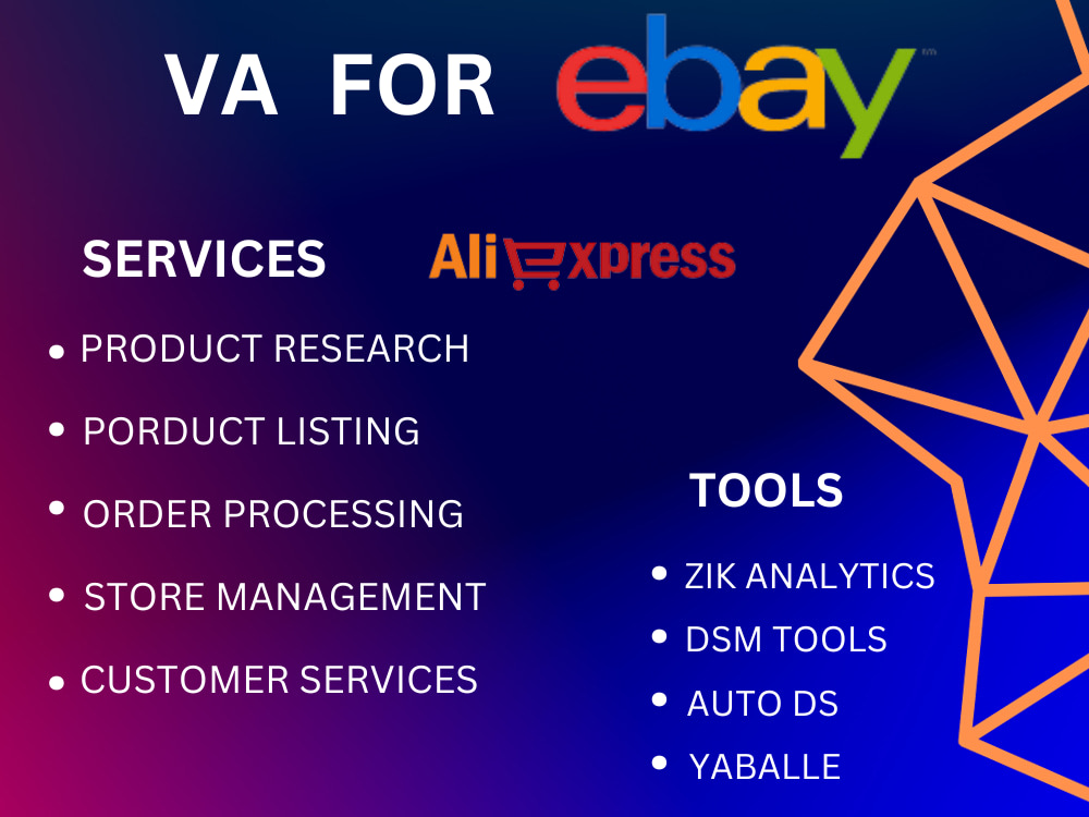A professional eBay or Amazon virtual assistant services | Upwork
