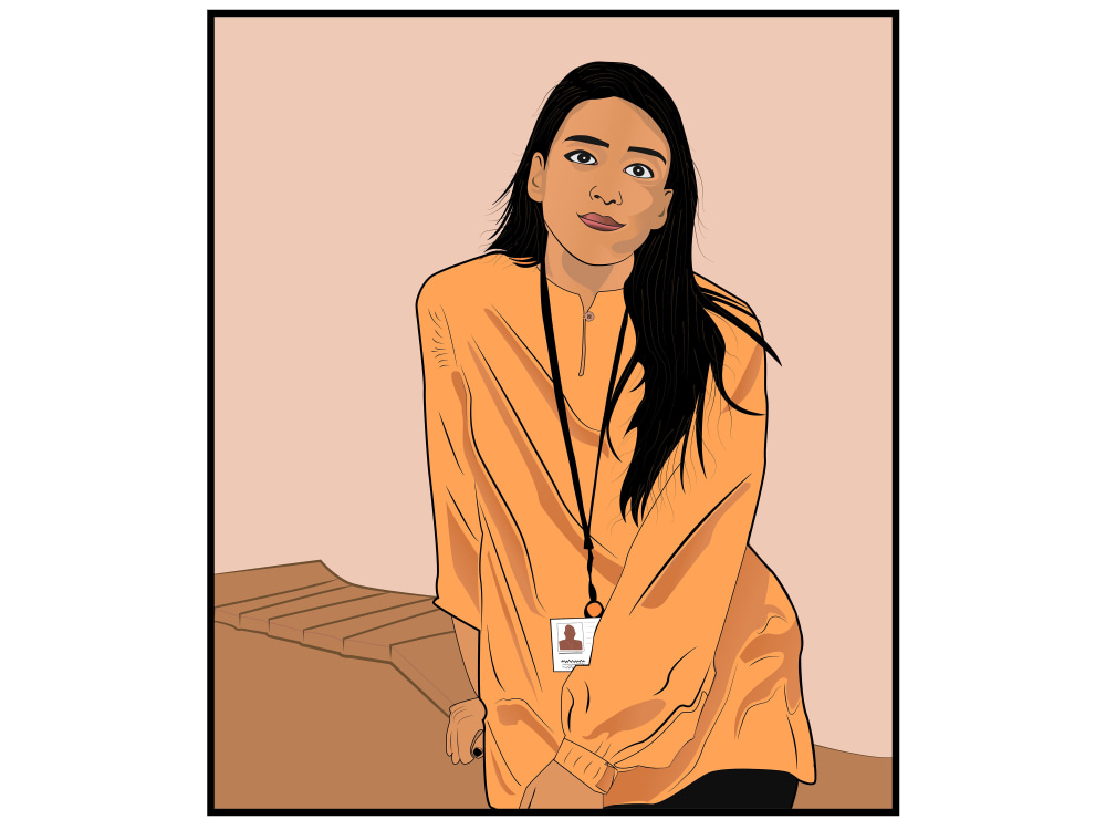 A self-portrait based on a photo reference | Upwork