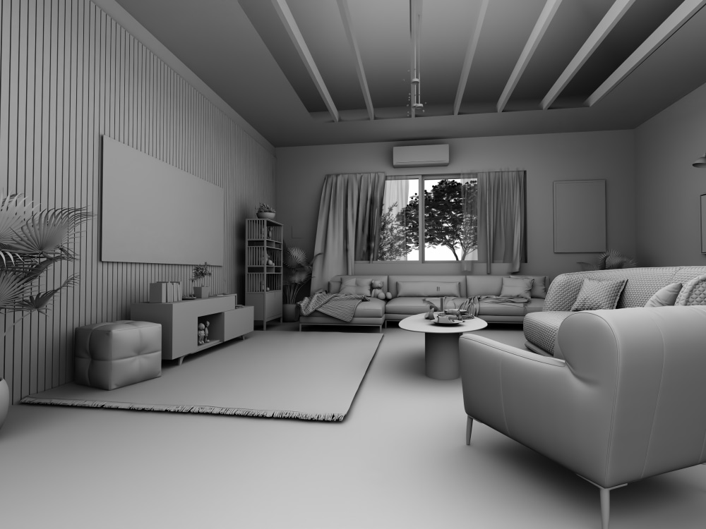 An awesome 3D Rendered Model on D5 Render | Upwork