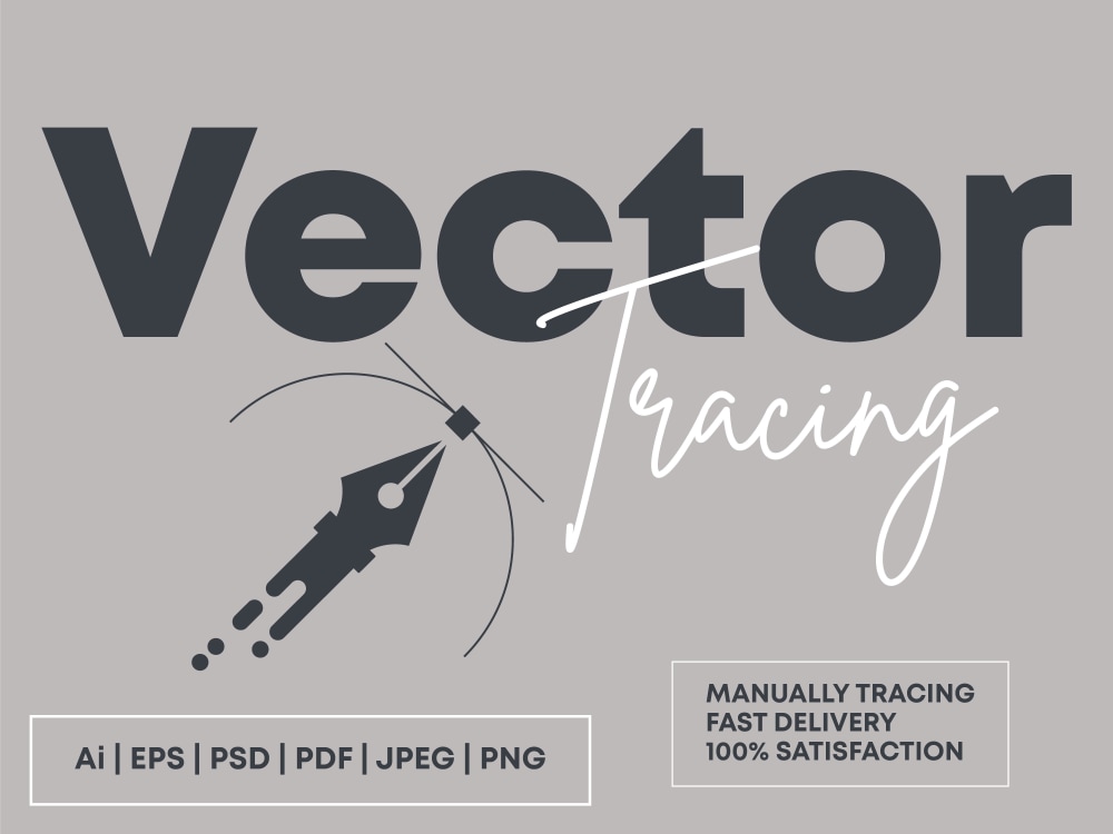 Vector tracing, convert image to vector, redraw logo asap | Upwork
