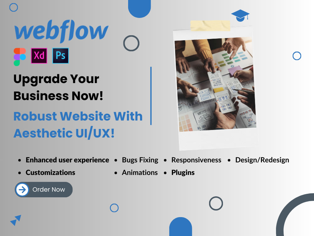 An expert webflow developer to design an aesthetic webflow website | Upwork