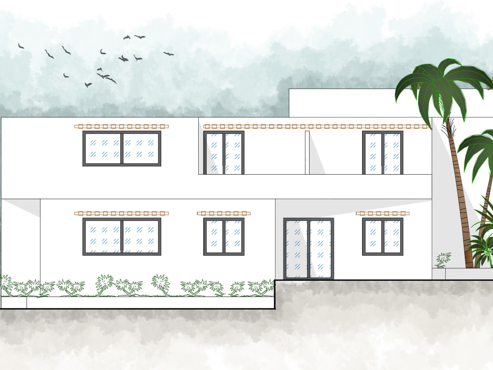 2D floor plan, walls and detailed working drawing in AutoCAD | Upwork