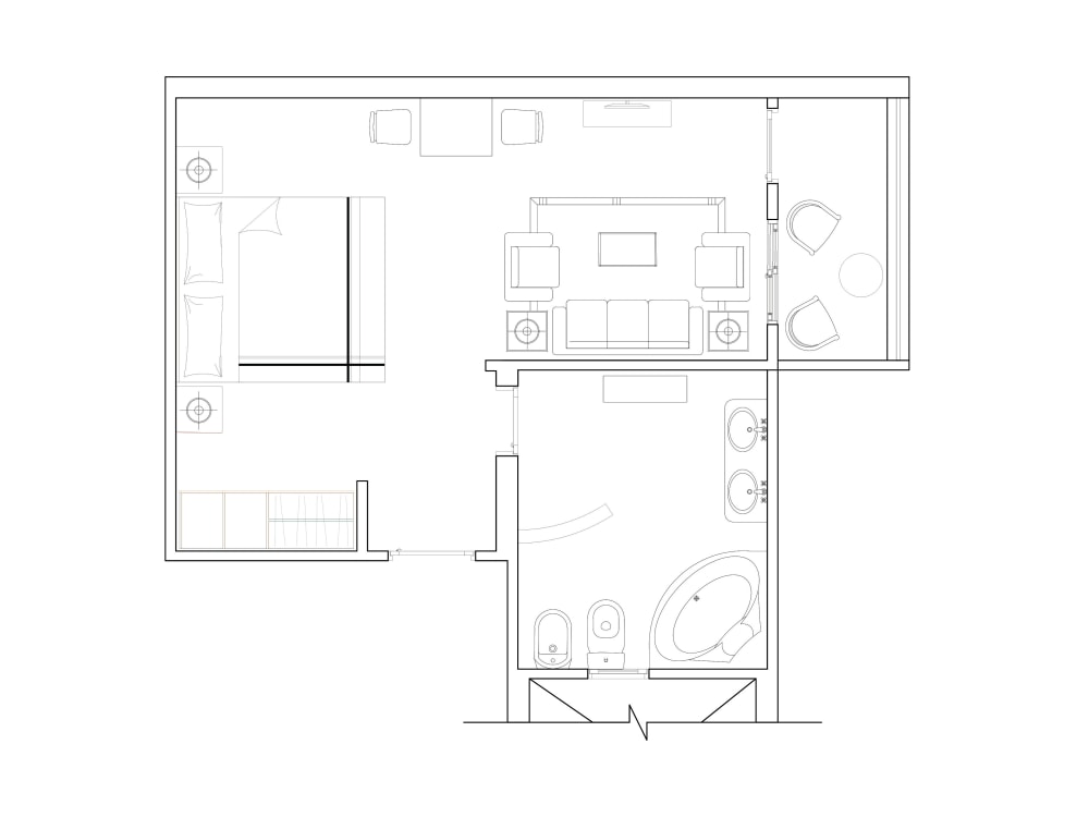2D floor plan, walls and detailed working drawing in AutoCAD | Upwork