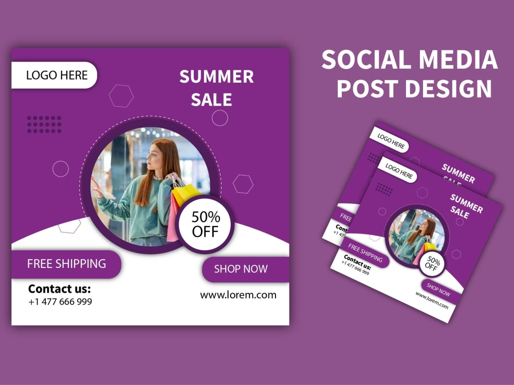 A professional social media flyer, post and banner design | Upwork