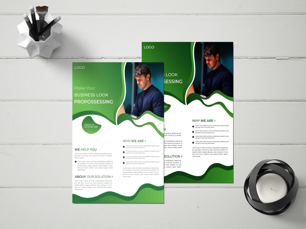 A flyer design work | Upwork
