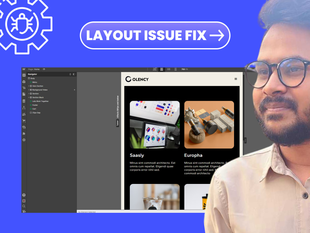 Webflow expert to fix webflow bug,webflow support,Webflow Maintenance | Upwork