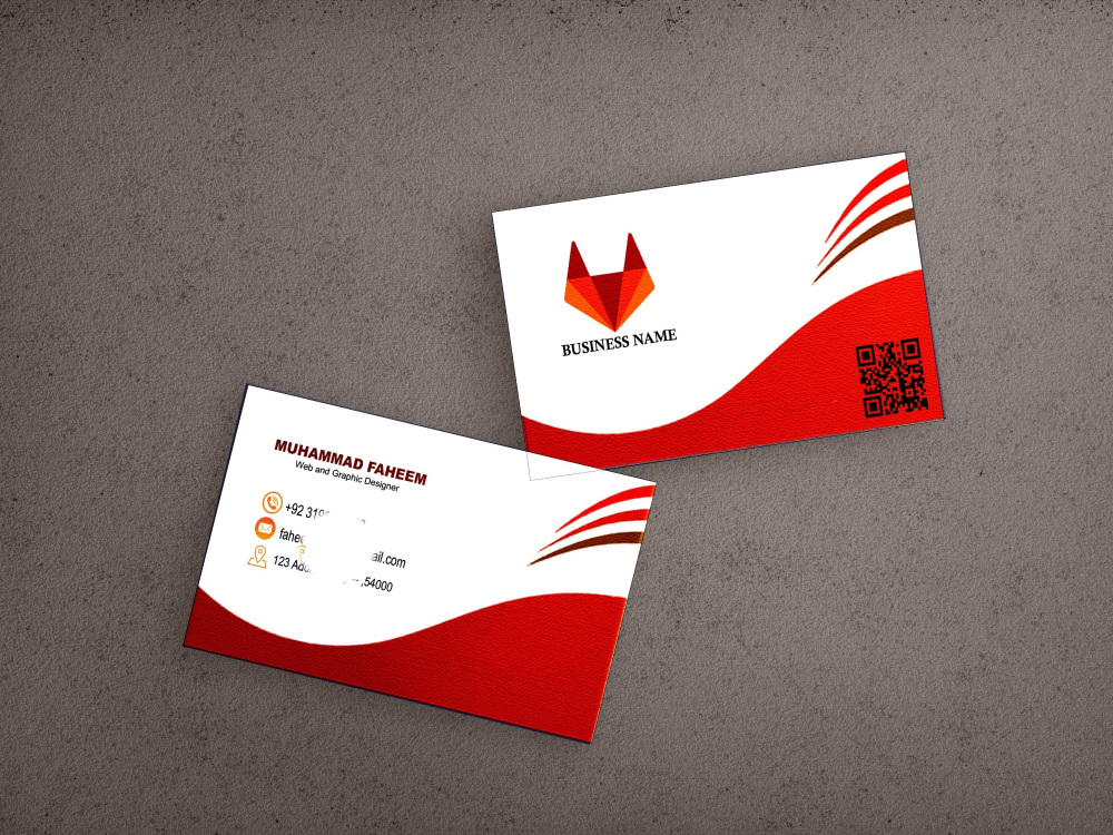 Eye-catching Business Card Design: Boost Your Visibility | Upwork