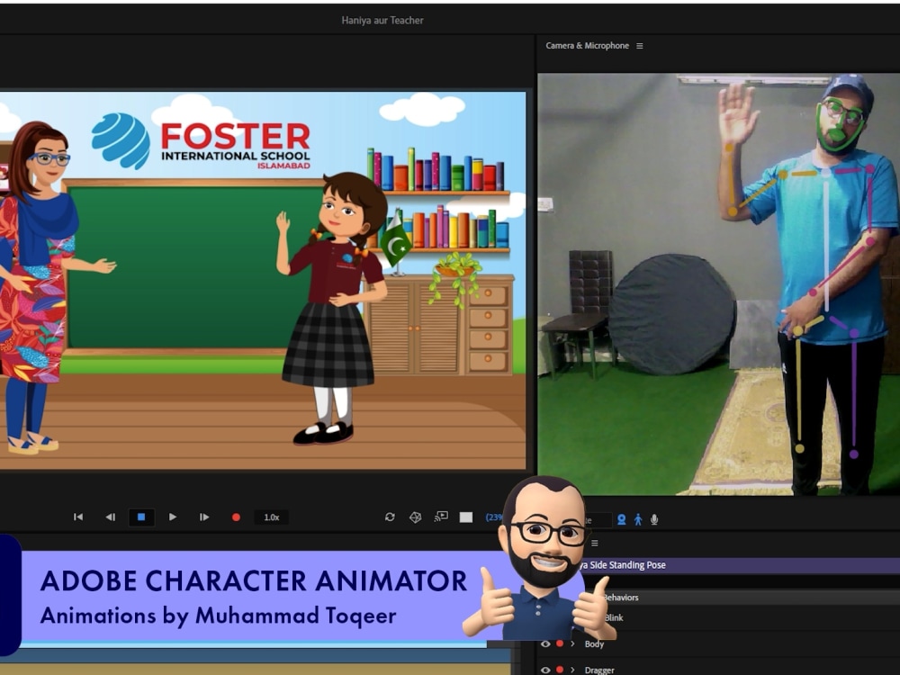 Rigged Adobe Character Animator Puppet | Upwork