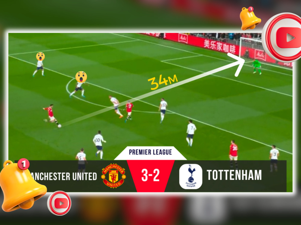 Eye-catching soccer YouTube thumbnail | Upwork