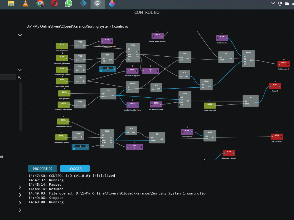 A Control IO program applied on a Factor IO scene | Upwork