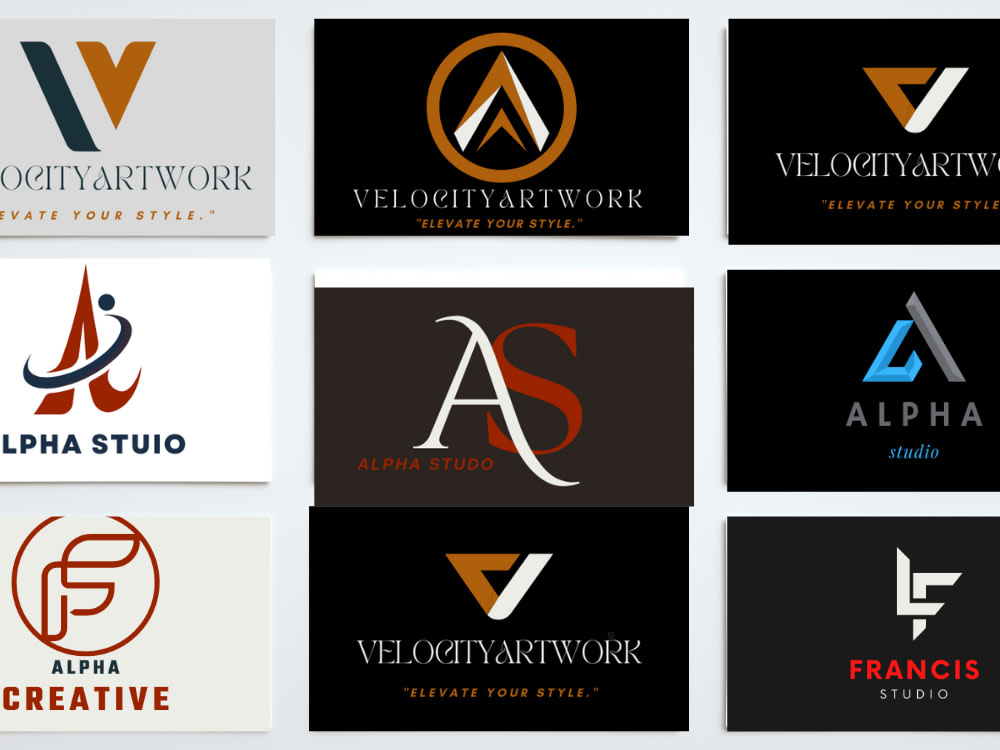 Creative modern unique logo design | Upwork