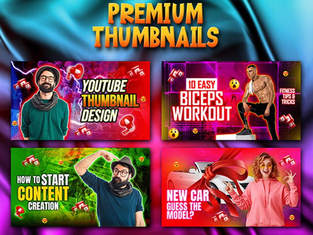 Expert YouTube Thumbnail Designer | Upwork