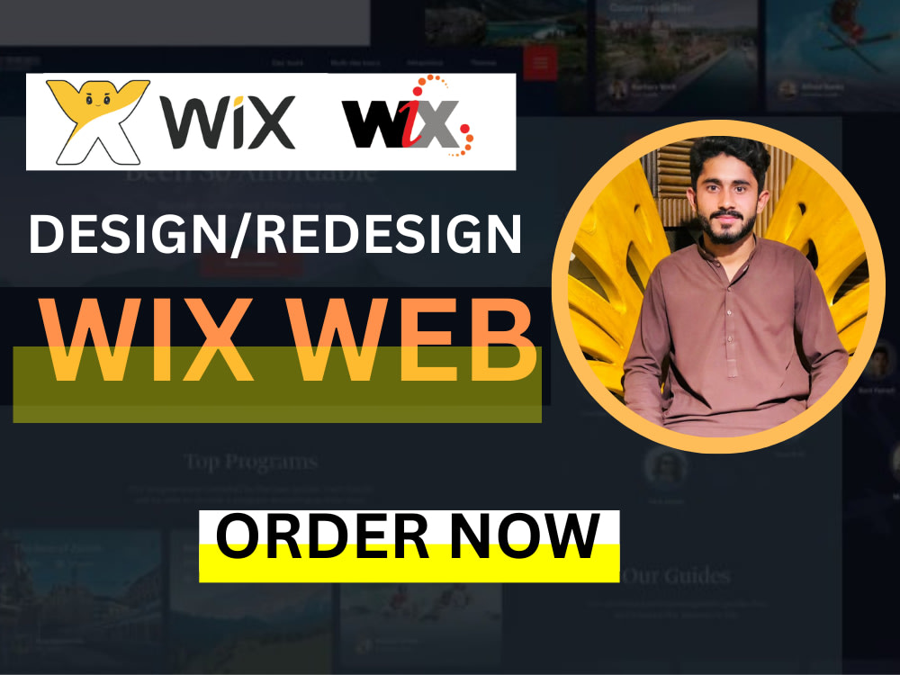 Create wix website design,redesign wix website | Upwork
