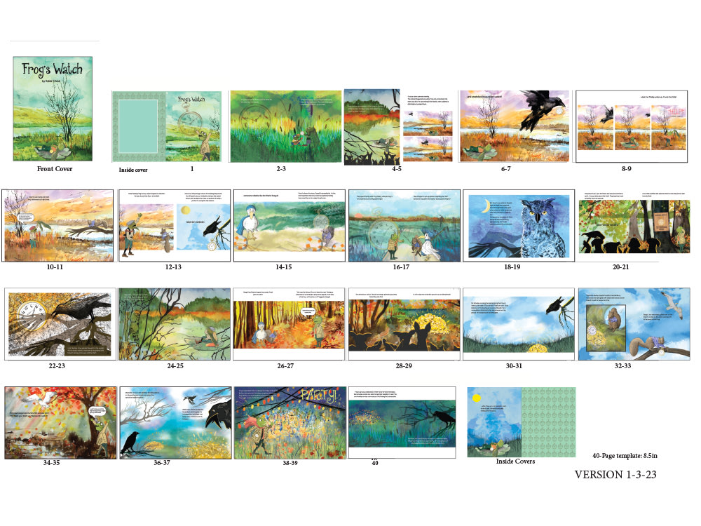A complete 32-page Children's Book Illustration in B&W or 4-Color | Upwork