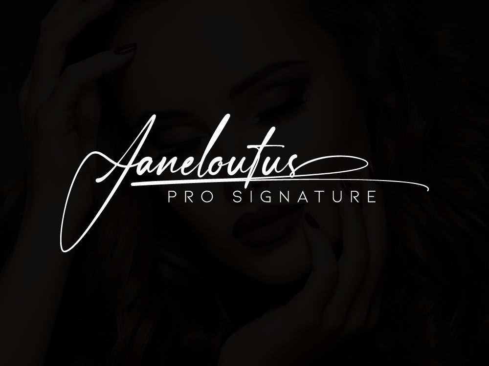 Luxury cursive custom scripted signature handwritten logo | Upwork